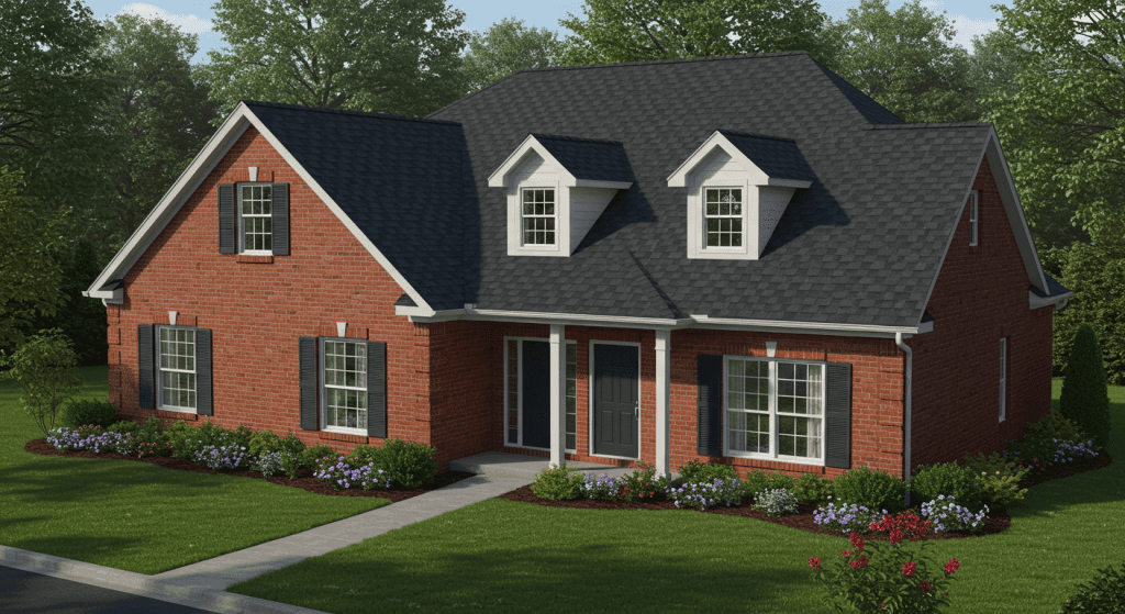 Best Roof Color for Red Brick House - DIY Roofing USA